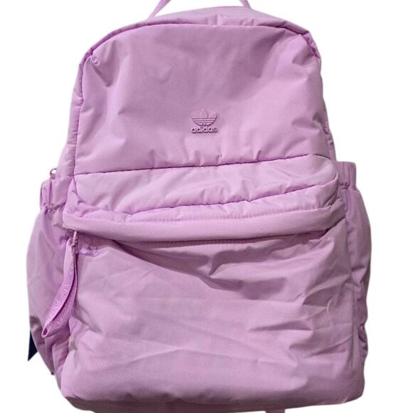 adidas | Bags | Adidas Originals Puffer Backpack Lilac Purpleonyx Grey ...
